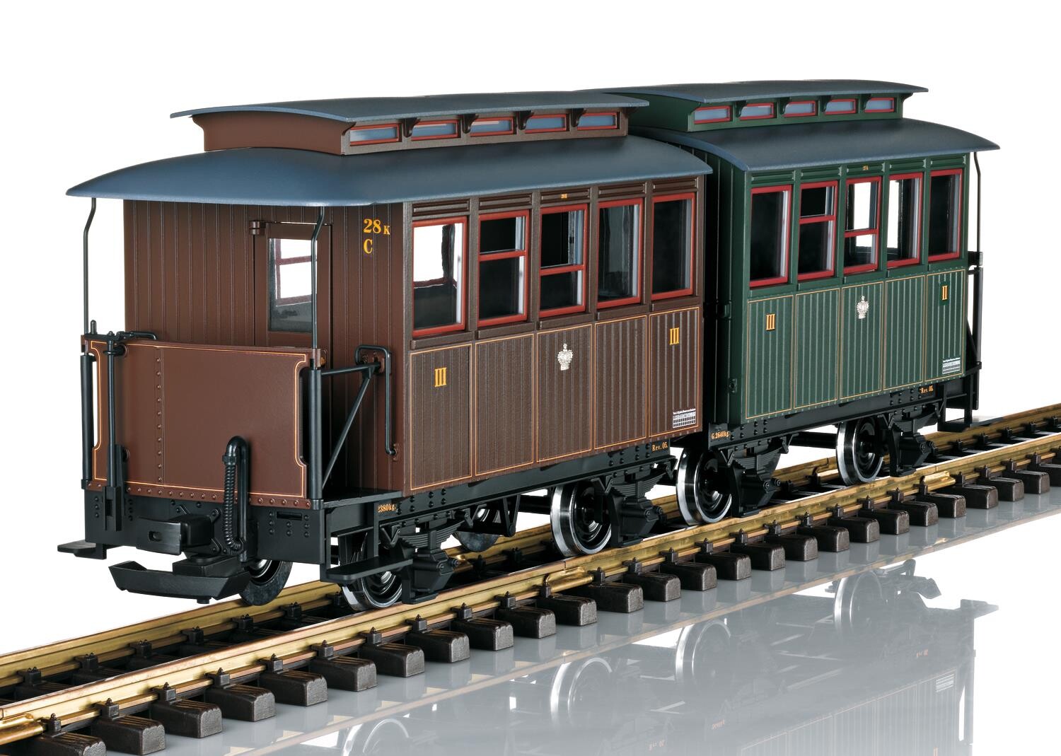 LGB 35097 Personenwagen 2./3. Kl. Ep, I, 233,10