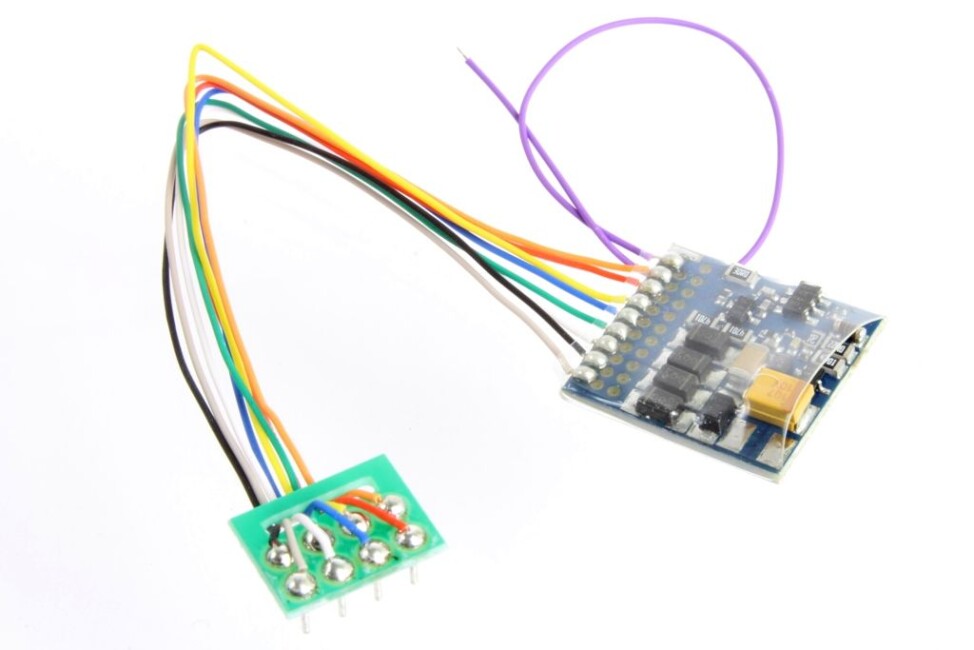 ESU 54620 LokPilot Fx V4.0, Funktionsdecoder MM/DCC/SX, 8-pol. Stecke ...