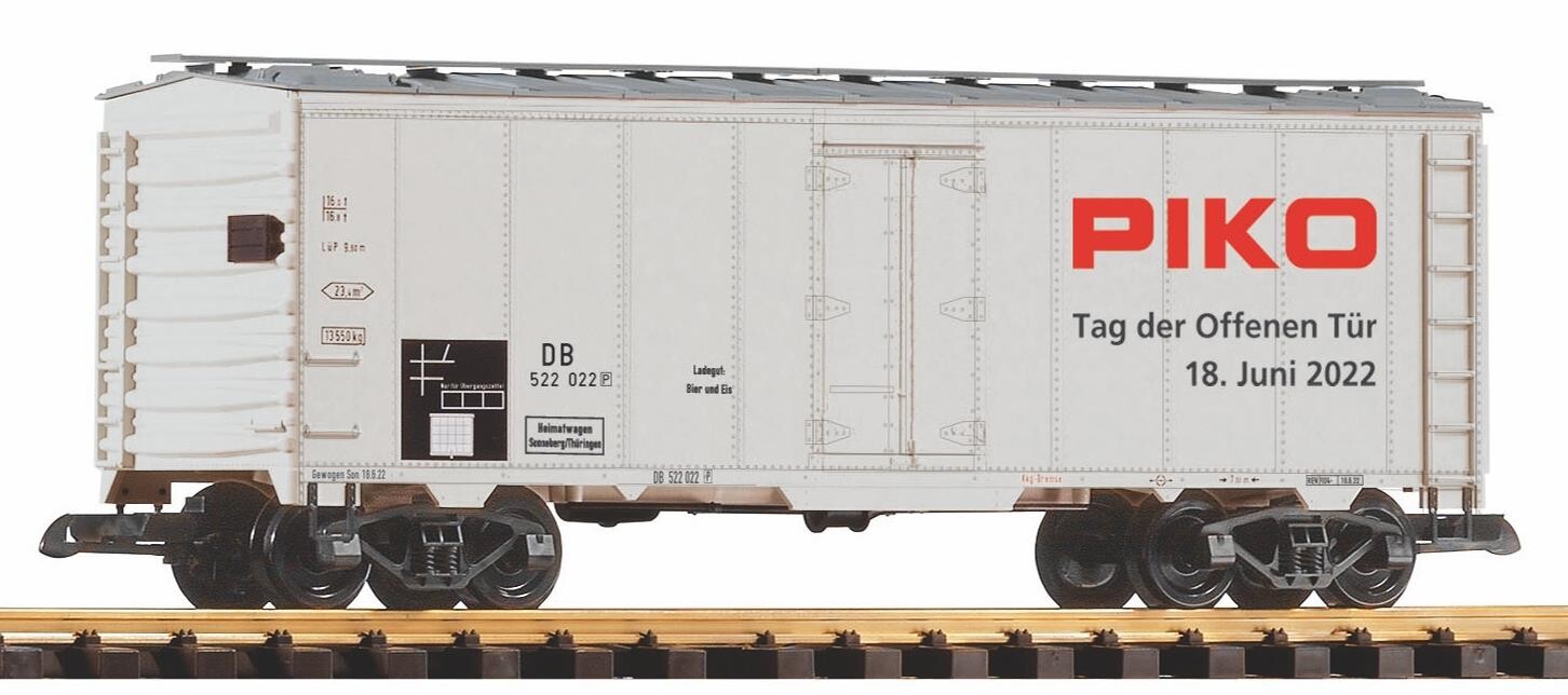 PIKO 30059 Gedeckter Güterwagen "Tag der Offenen Tür" 2022, 60,00
