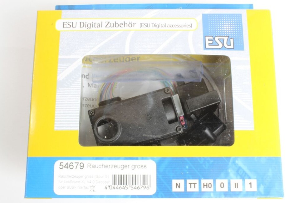 ESU 54679 Raucherzeuger gross (Spur G), für LokSound XL V4.0 Decoder ...