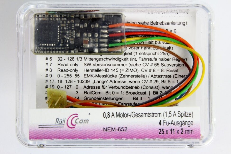 ZIMO Decoder Modellbahn