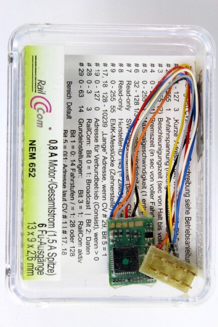 ZIMO Decoder 8-polig