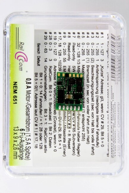 ZIMO Decoder 6-polig