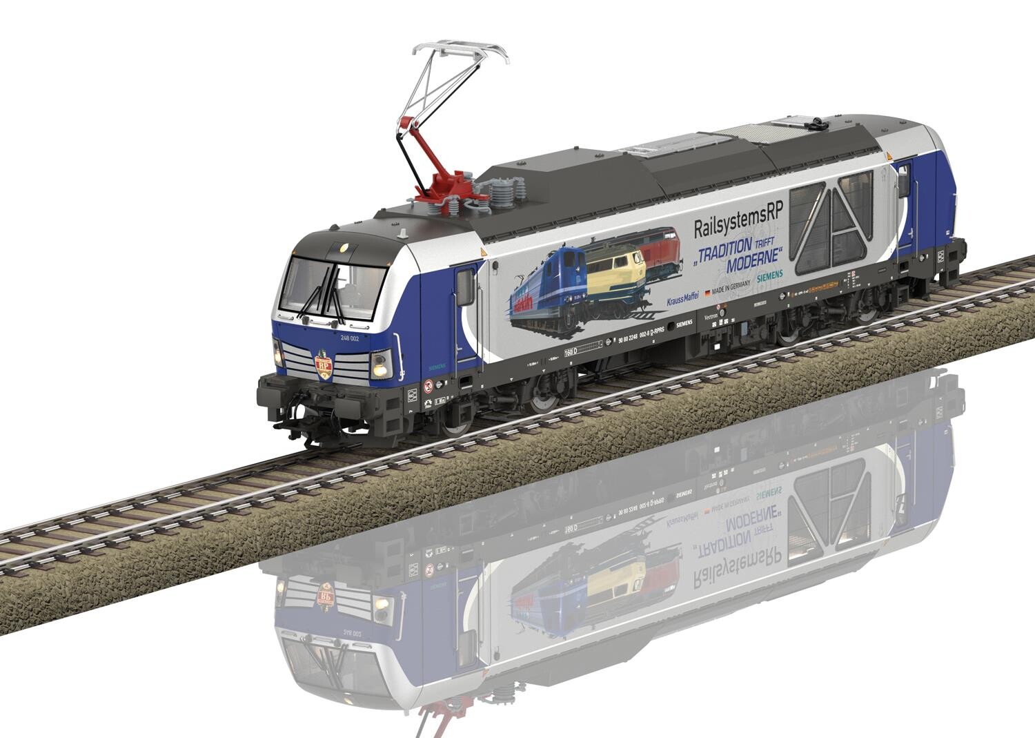 Trix 25291 Hybrid-Lok Vectron Dual Mode BR 248 Ep. VI DB AG Sound, 343,20