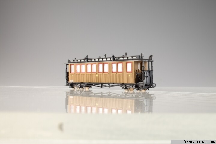 PMT 52402 Personenwagen mit Oberlicht 3. Kl. Ep. I K.Sächs.Sts.E.B., 75,70