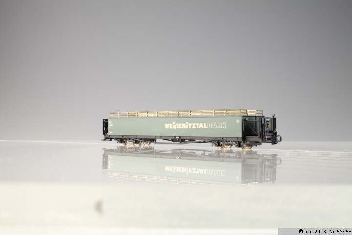 PMT 52458 Traditionsbahn Aussichtswagen grün Ep. V Weißeritztalbahn, 75 ...