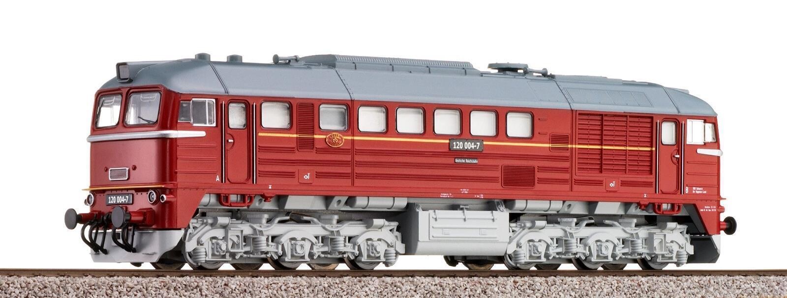 Gützold 31050097 Diesellok BR 120 004-7 Ep. IV DR Digital Zimo mit Pu ...