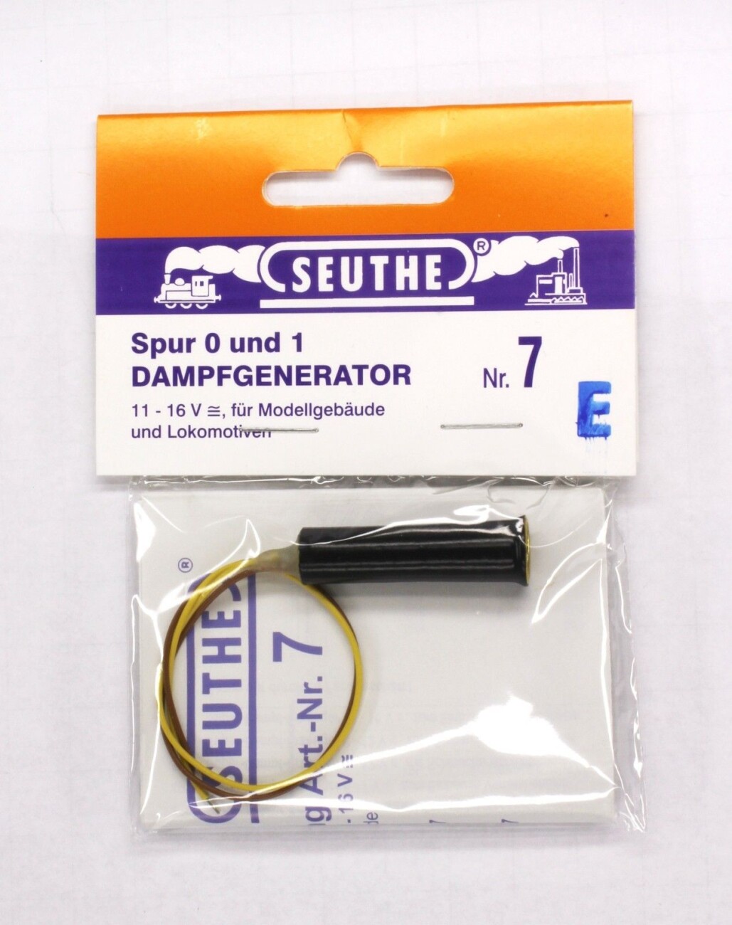 Seuthe Nr. 7E Ersatz-Dampfgenerator, 16,70