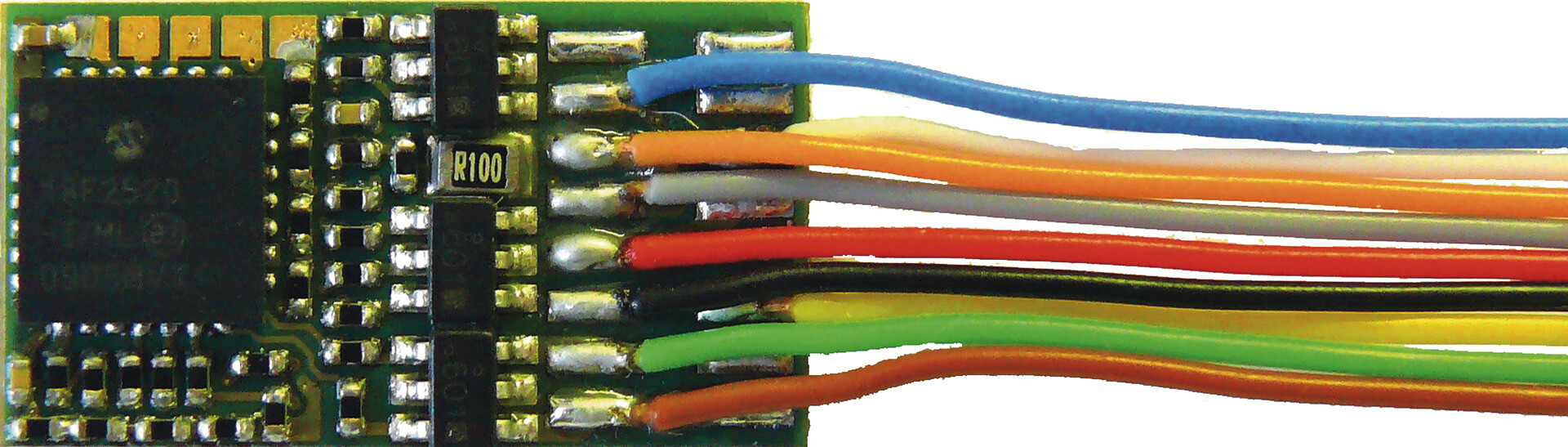 Roco 10894 Decoder 8-polig mit Kabel (NEM 652), 40,90