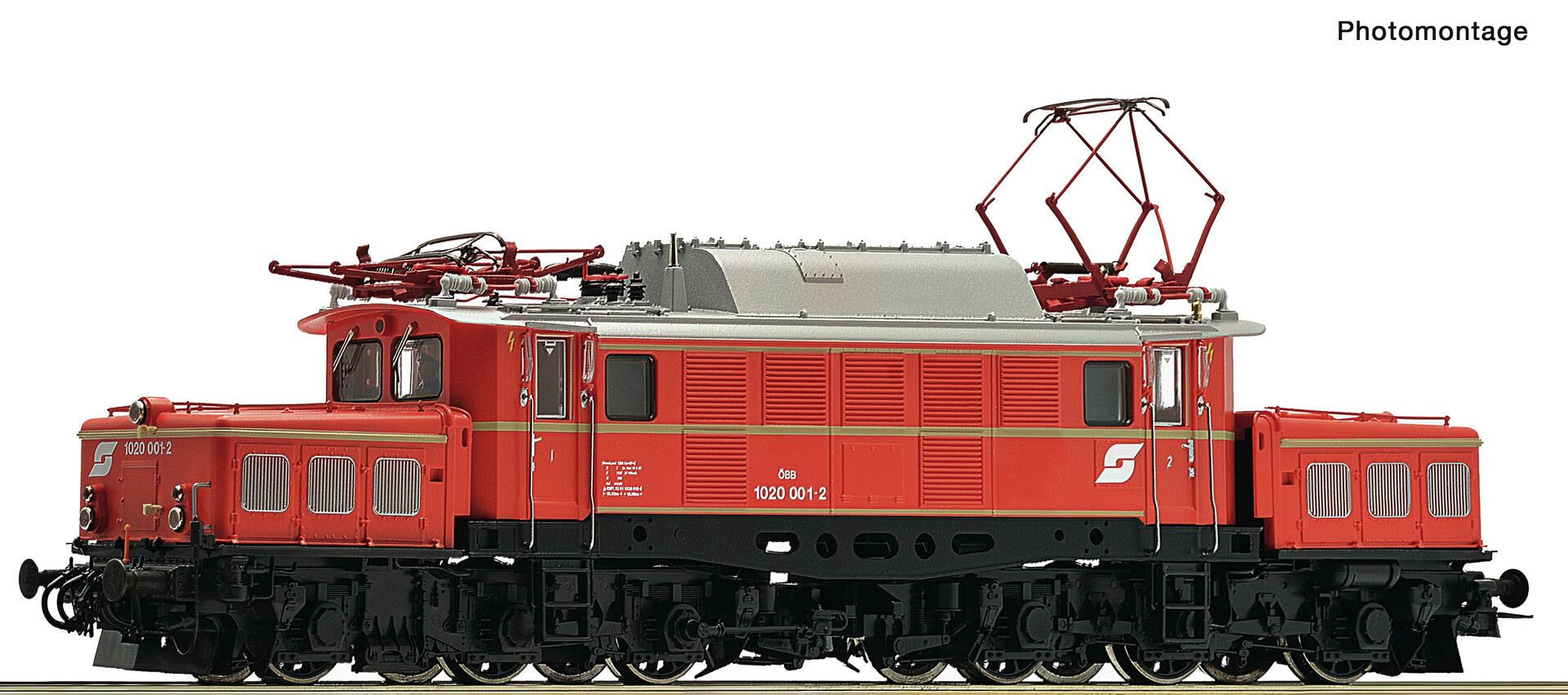 Roco 7500009 E-Lok 1020 001-2 Ep. IV ÖBB, 208,80