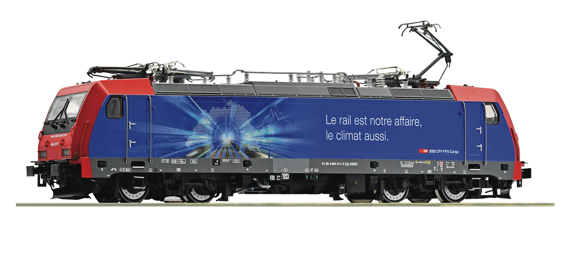 Roco 70650 E-Lok 484 011-2 Ep. VI SBB Sound, 326,20