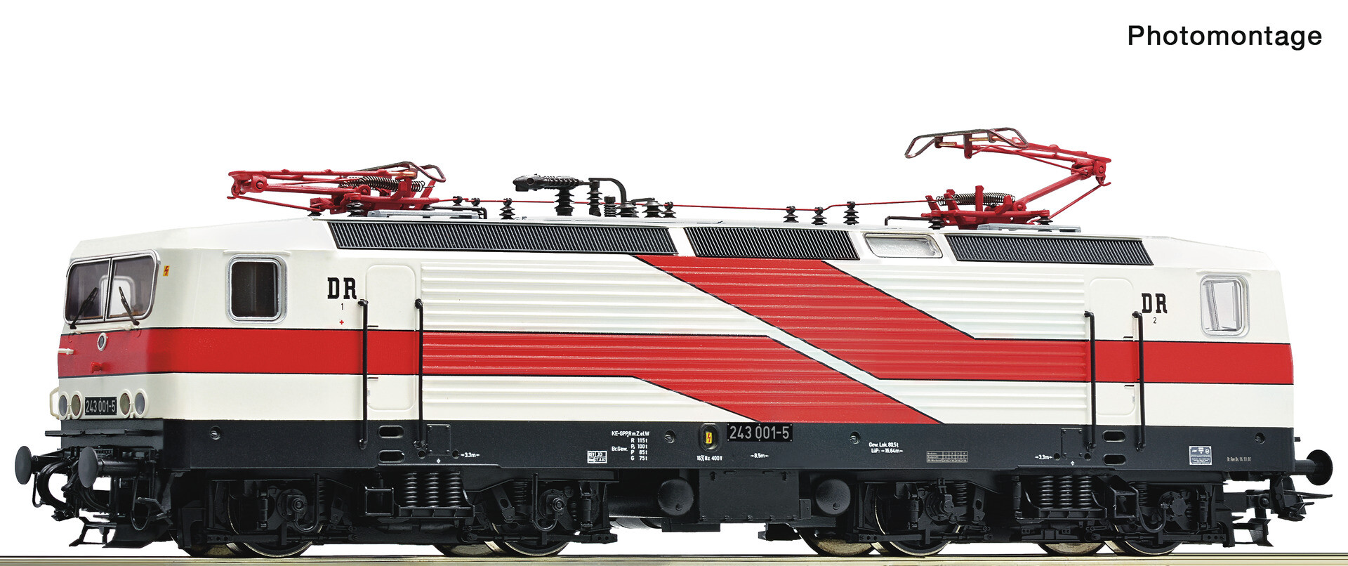 Roco 7500025 E-Lok 243 001 Ep. IV DR, 213,10