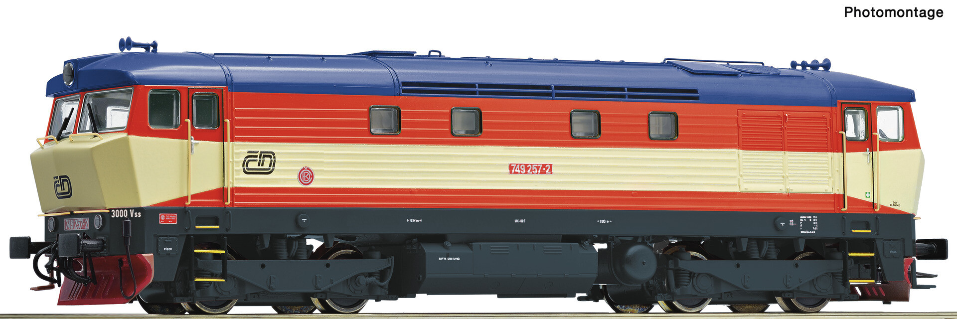 Roco 7310008 Diesellok 749 257-2 Ep. V CD Sound, 304,50