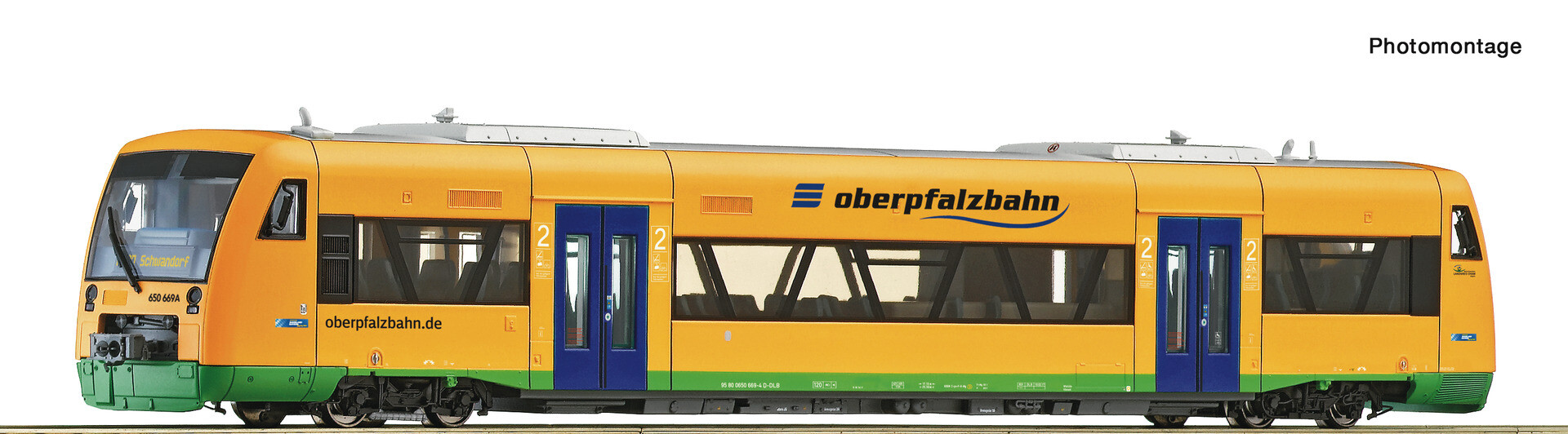 Roco 70194 Triebwagen 650 669-4 Ep. VI Oberpfalzbahn Sound, 339,30
