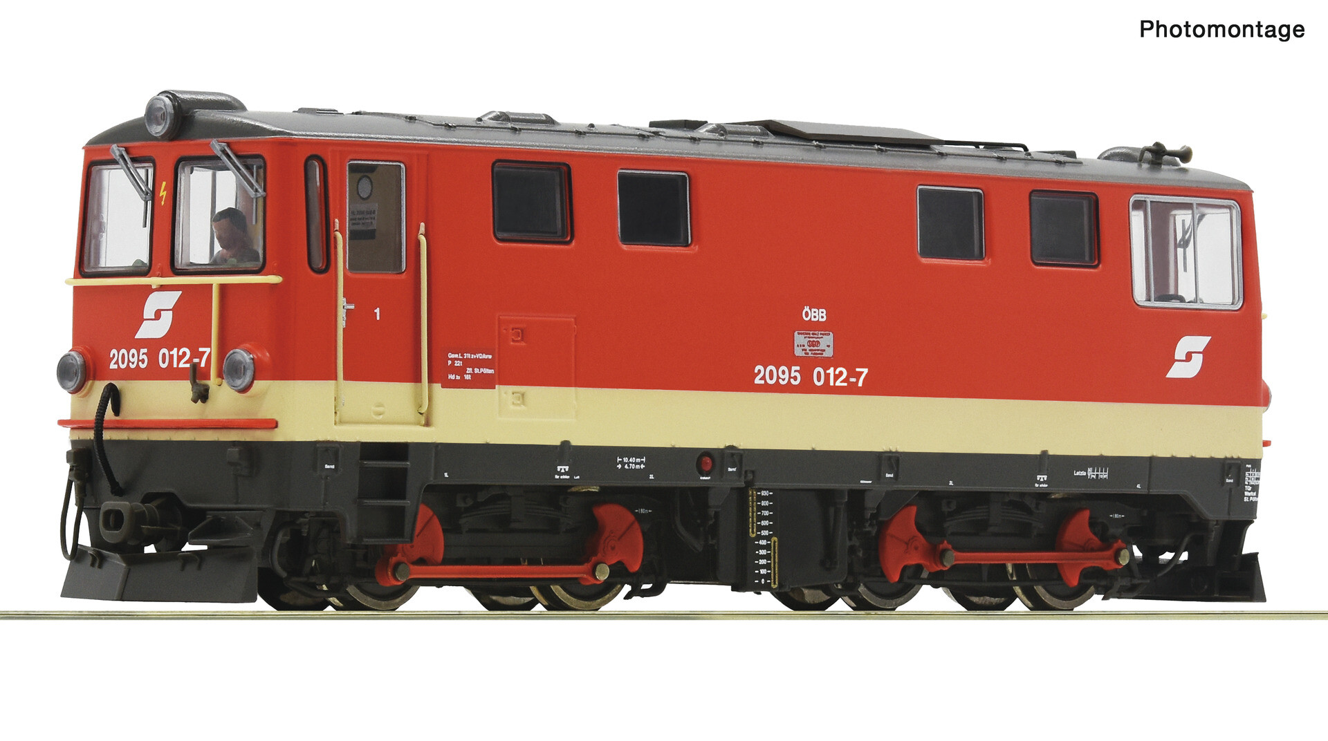 Roco 7350001 Diesellok 2095 012-7 Ep. IV-V ÖBB Sound, 308,80